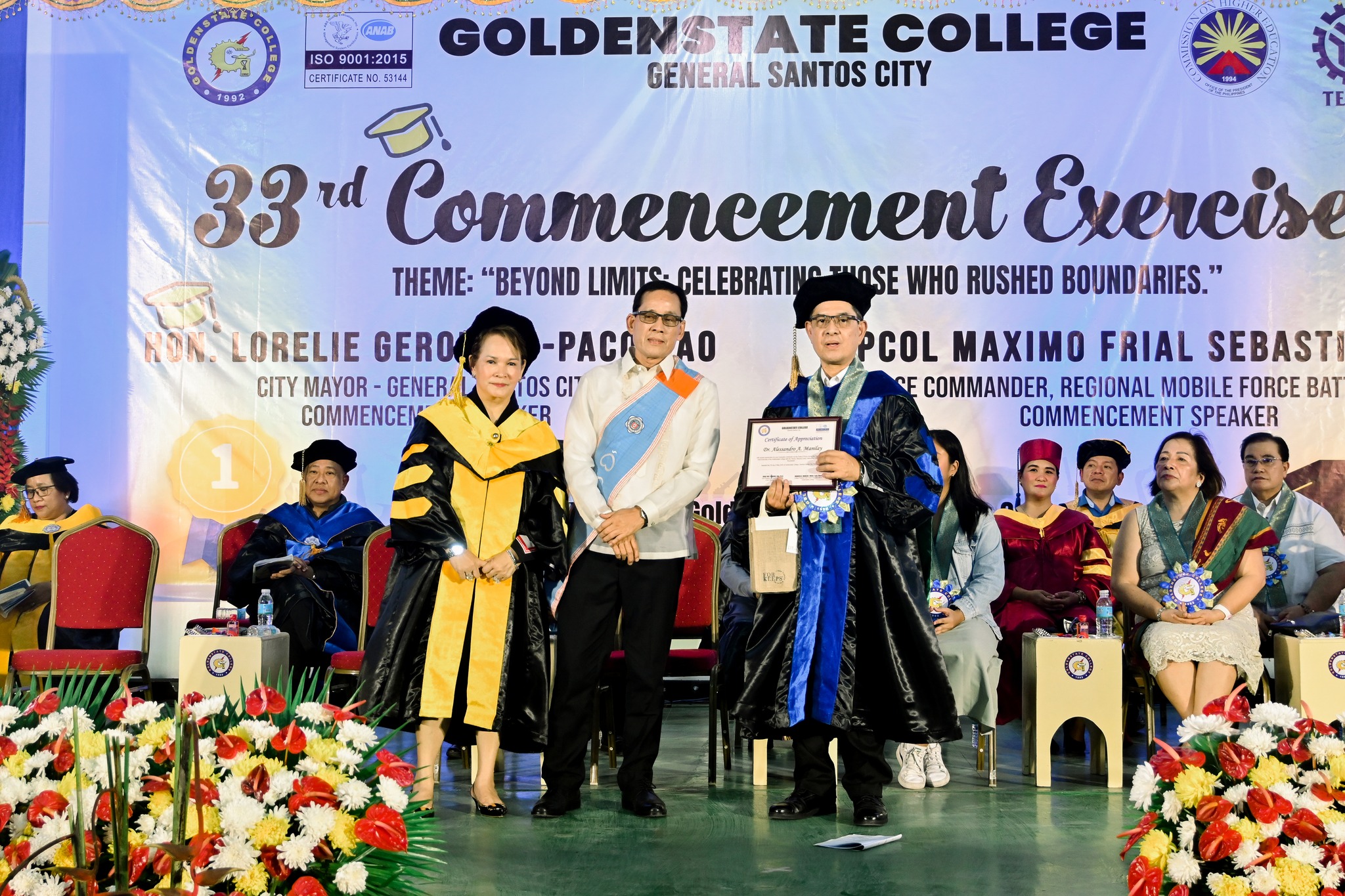 Goldenstate College Holds 33rd Commencement Exercises - Goldenstate College